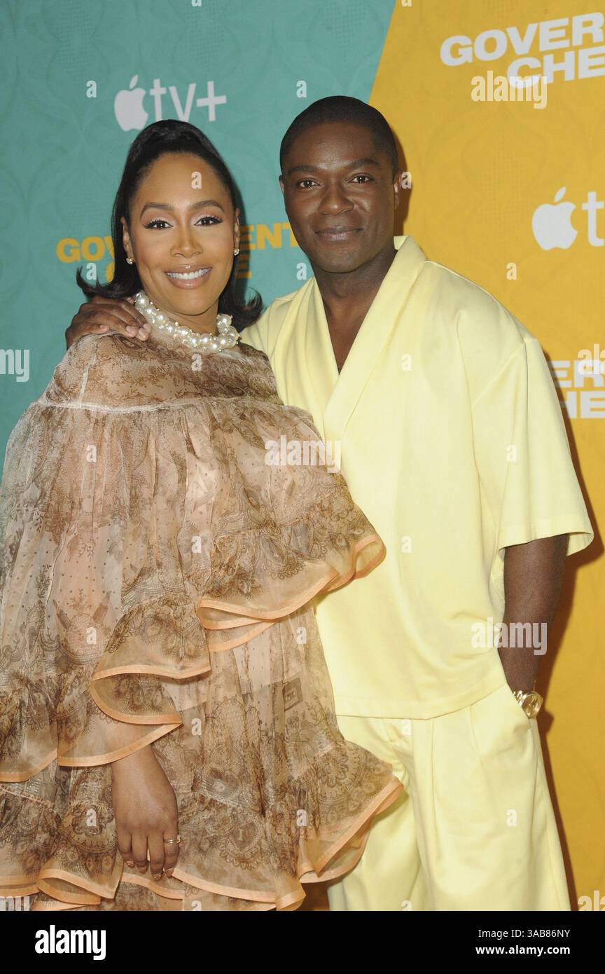 Simone Missick, David Oyelowo at arrivals for GOVERNMENT CHEESE ...