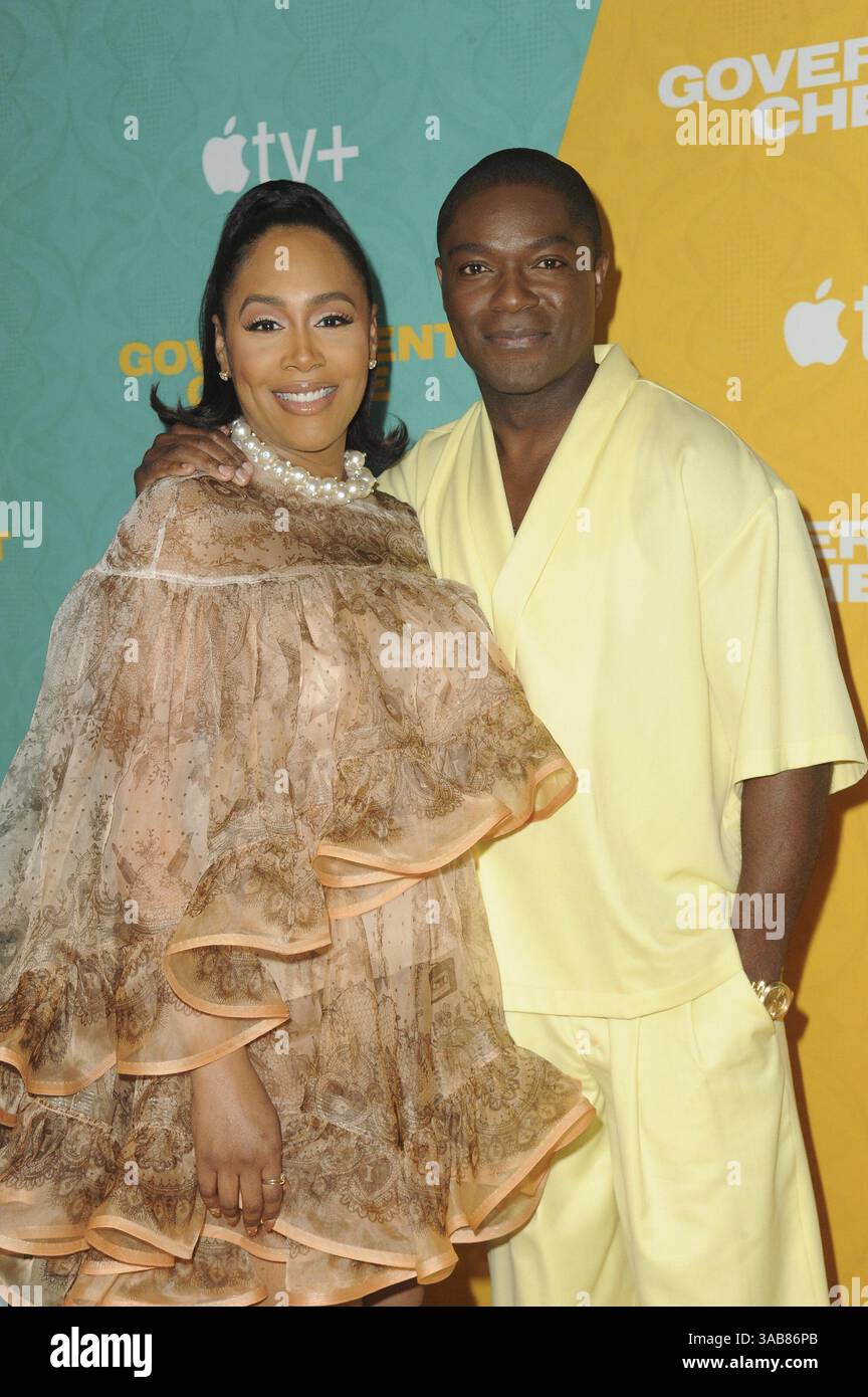 Simone Missick, David Oyelowo at arrivals for GOVERNMENT CHEESE ...