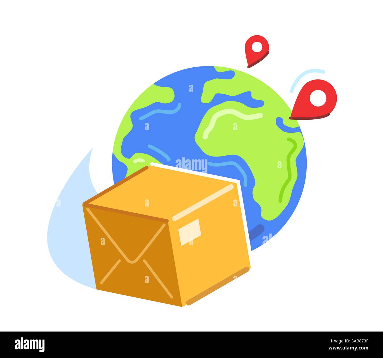 International post box Cut Out Stock Images & Pictures - Alamy