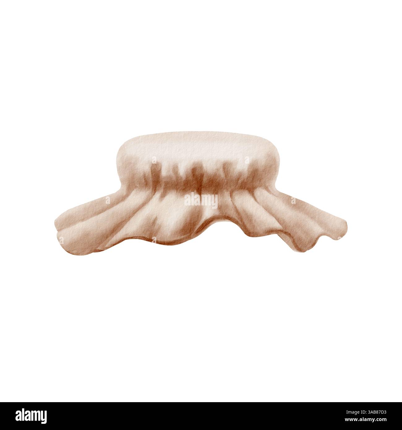 Vintage fabric or paper lid for tying with twine or ribbon on glass ...