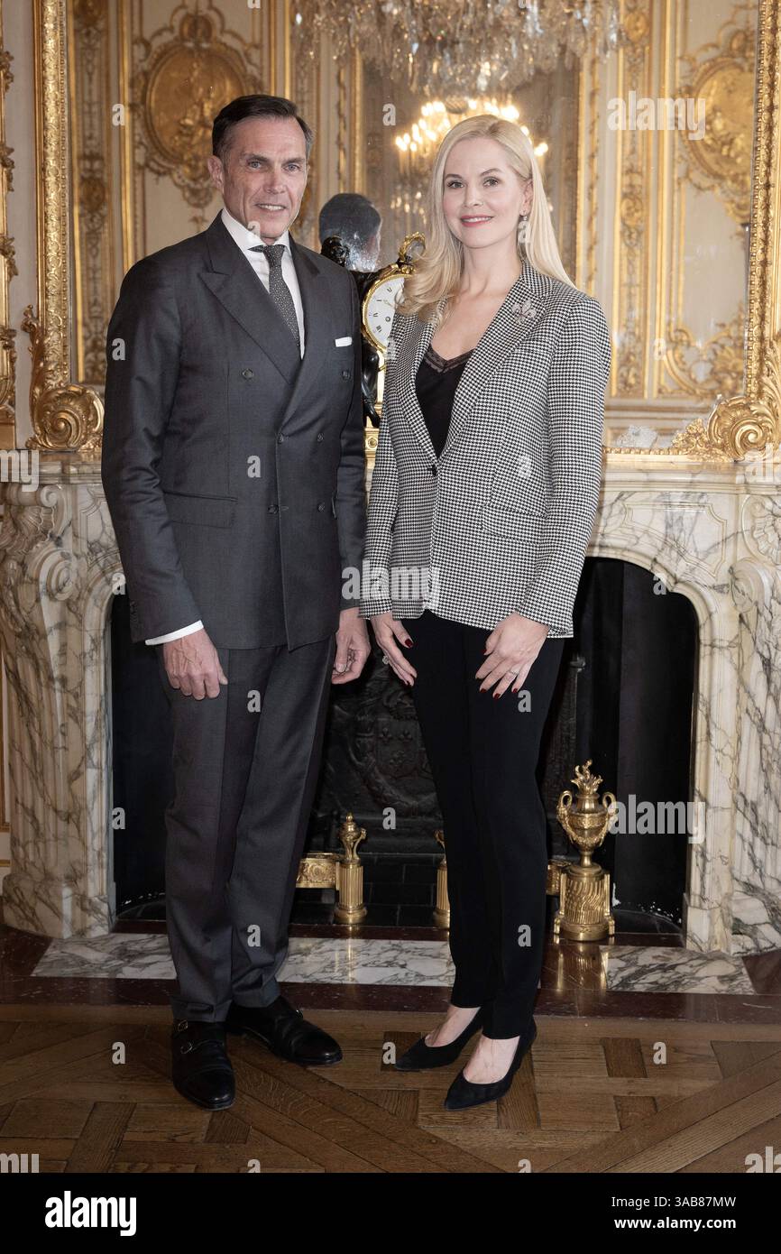 Their Royal Highnesses Prince Charles-Philippe of Orléans and Princess ...