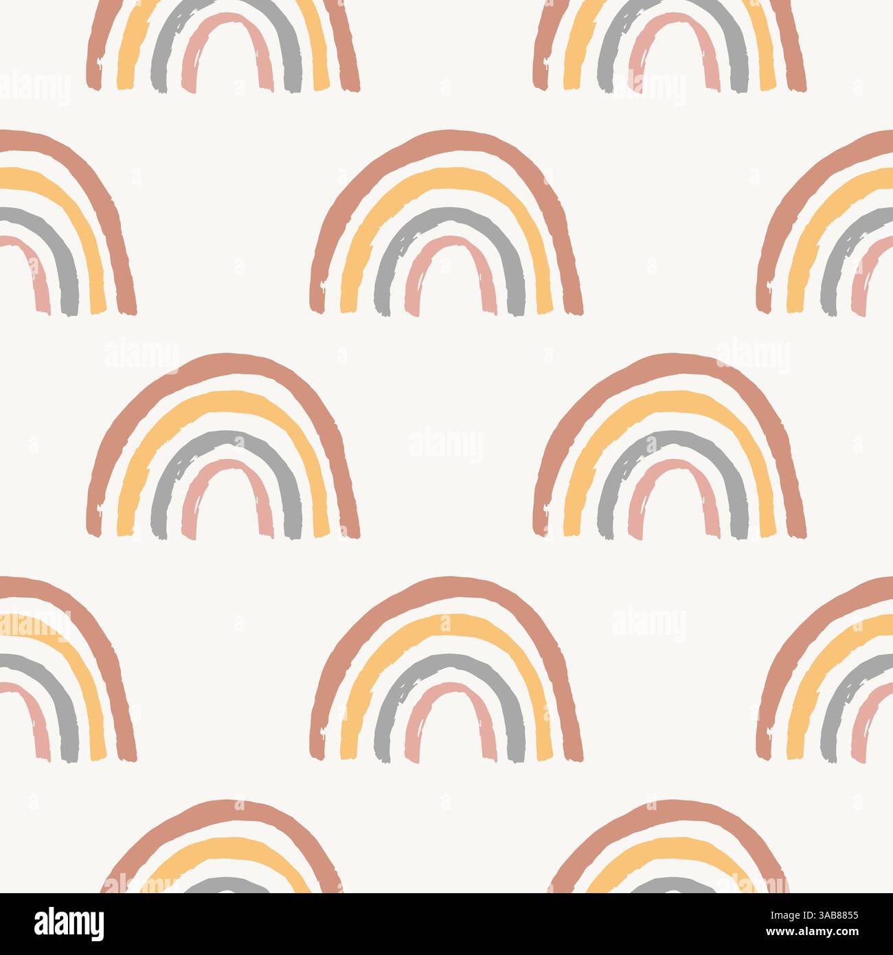 Trendy rainbow vector seamless pattern Stock Vector Image & Art - Alamy