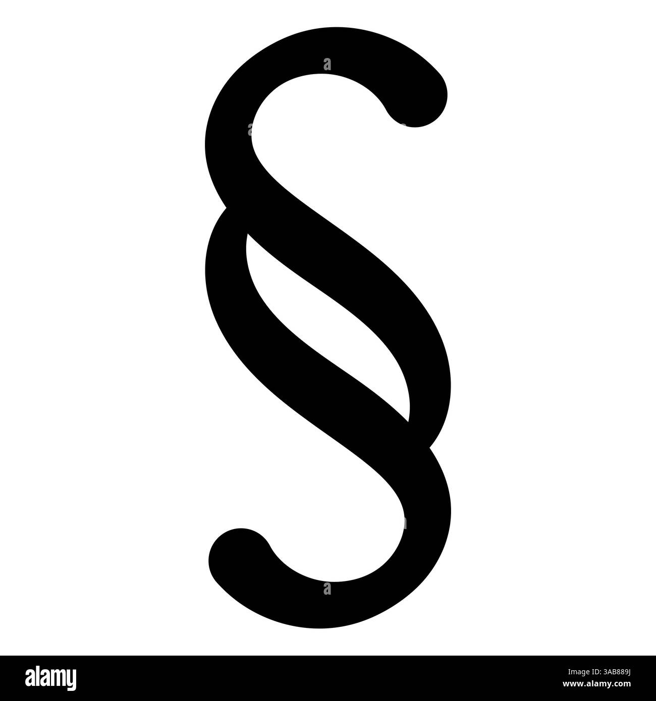 Bold paragraph symbol icon for law legal, rights, justice design Stock ...