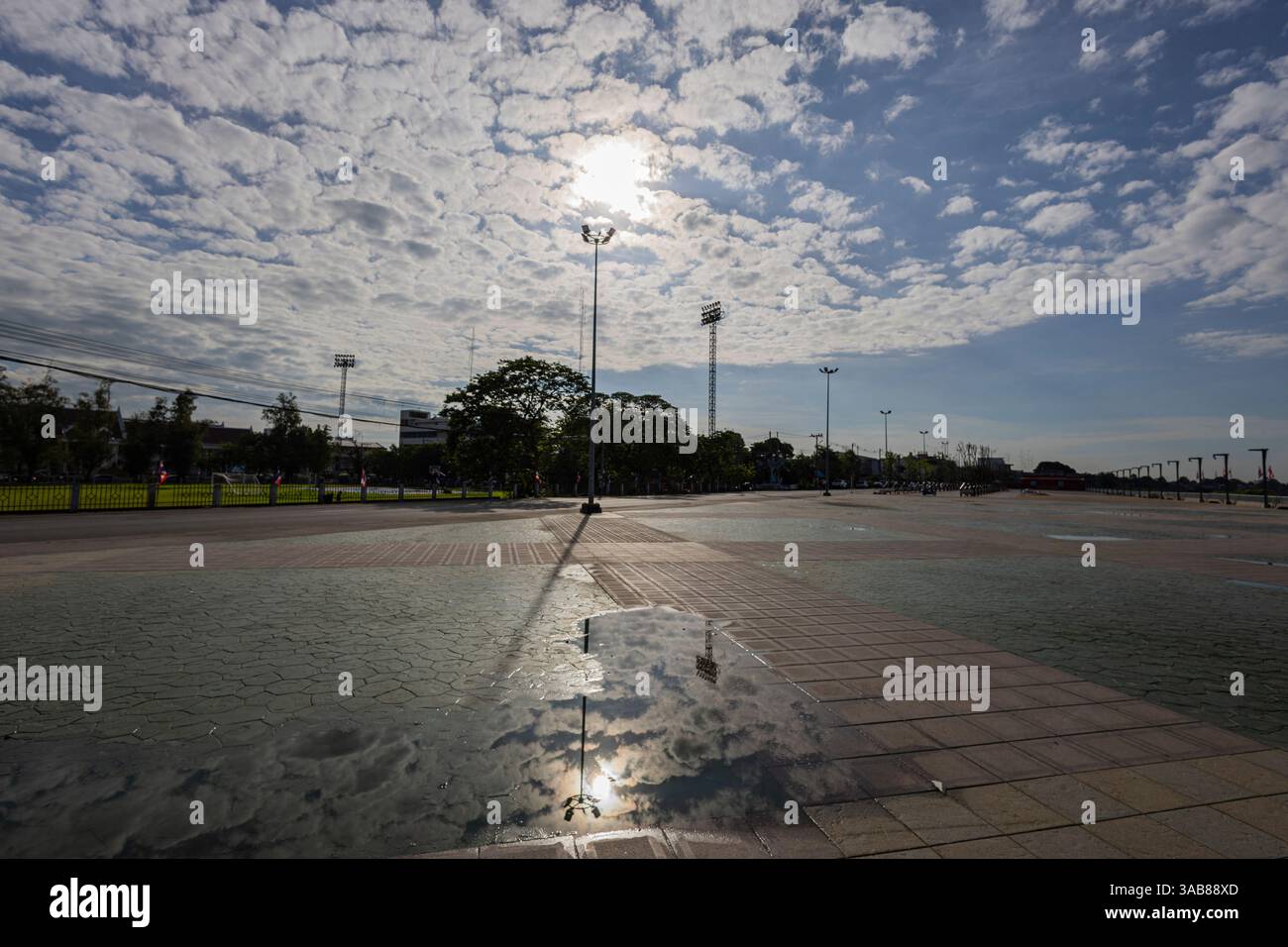 The Atmosphere After The Rain In Mueang Chai Nat District , Background ...