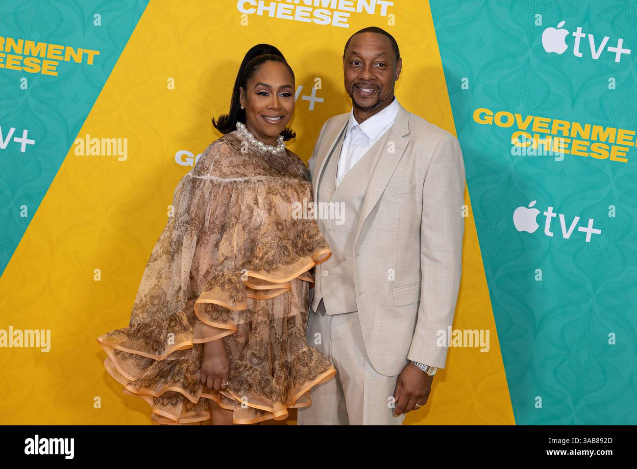 Simone Missick and Dorian Missick attend the arrivals of the Los ...
