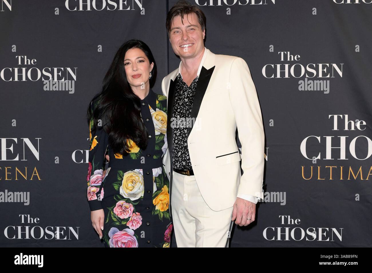 Elizabeth Tabish mit Ehemann Stan Mayer bei der Premiere des Kinofilms ...