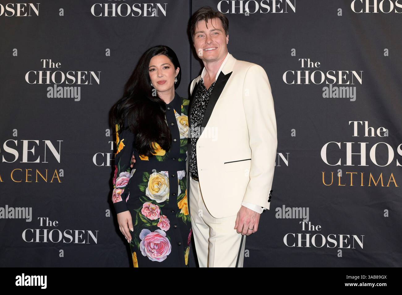 Elizabeth Tabish mit Ehemann Stan Mayer bei der Premiere des Kinofilms ...