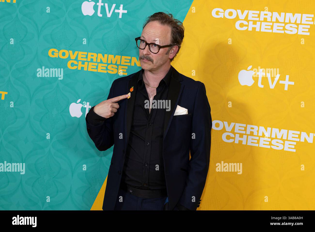 Christopher Redman attends the arrivals of the Los Angeles screening of the upcoming Apple TV+ ...