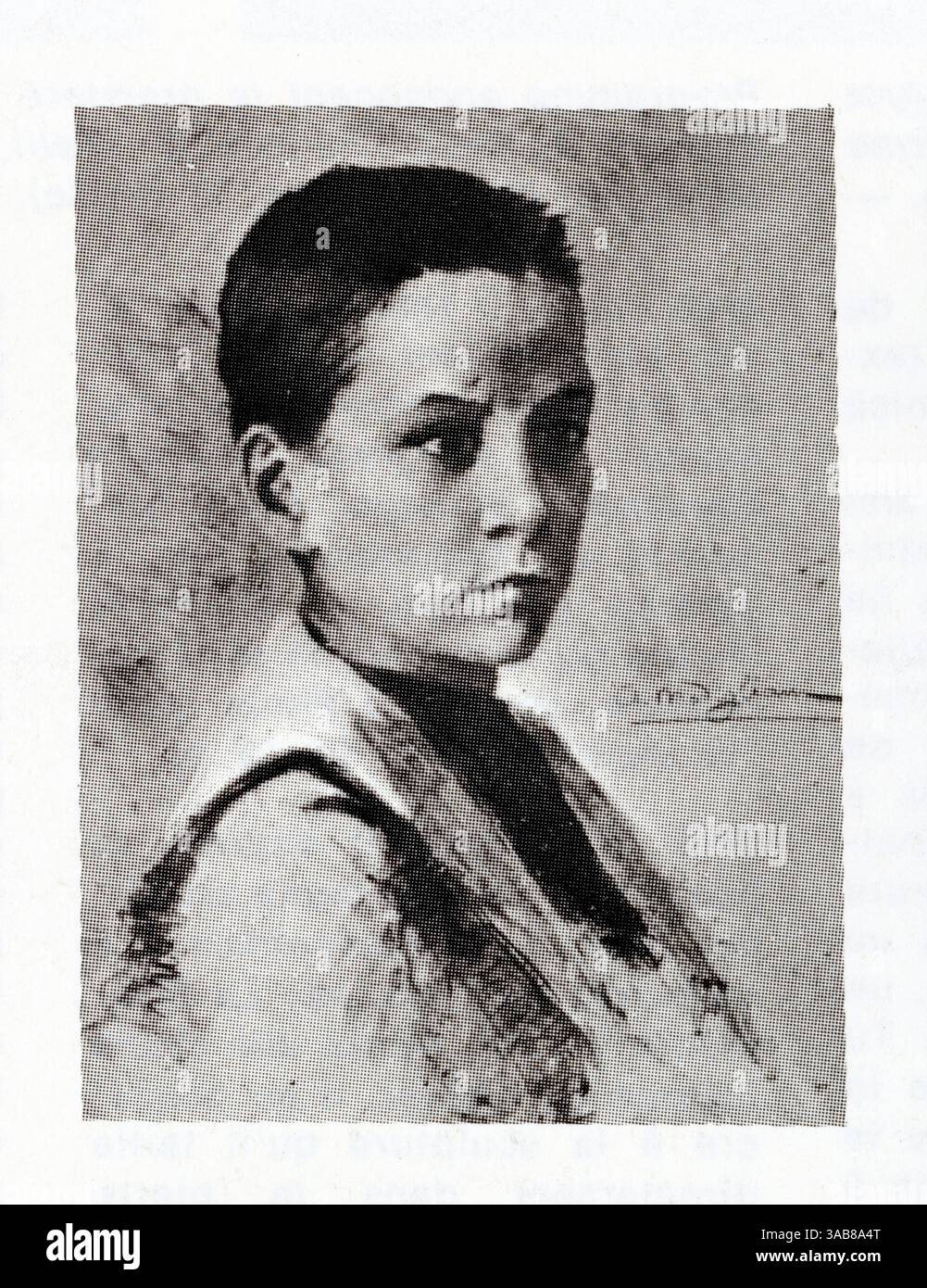 AUTOPORTRAIT DE AMEDEO MODIGLIANI AU FUSAIN EN 1899 Stock Photo - Alamy