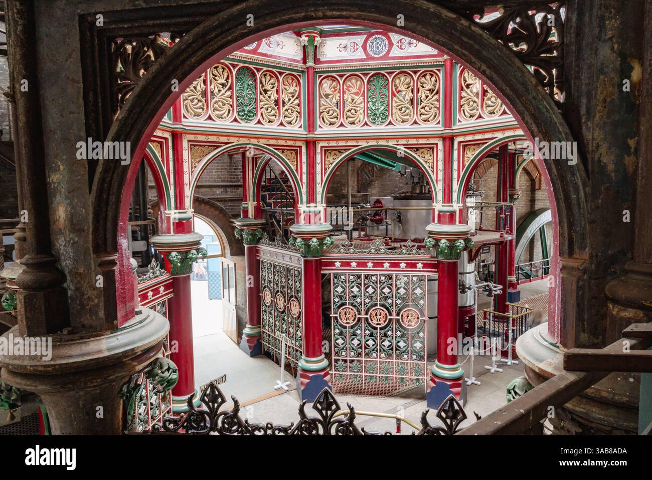 Crossness pumping station interior Stock Photo - Alamy