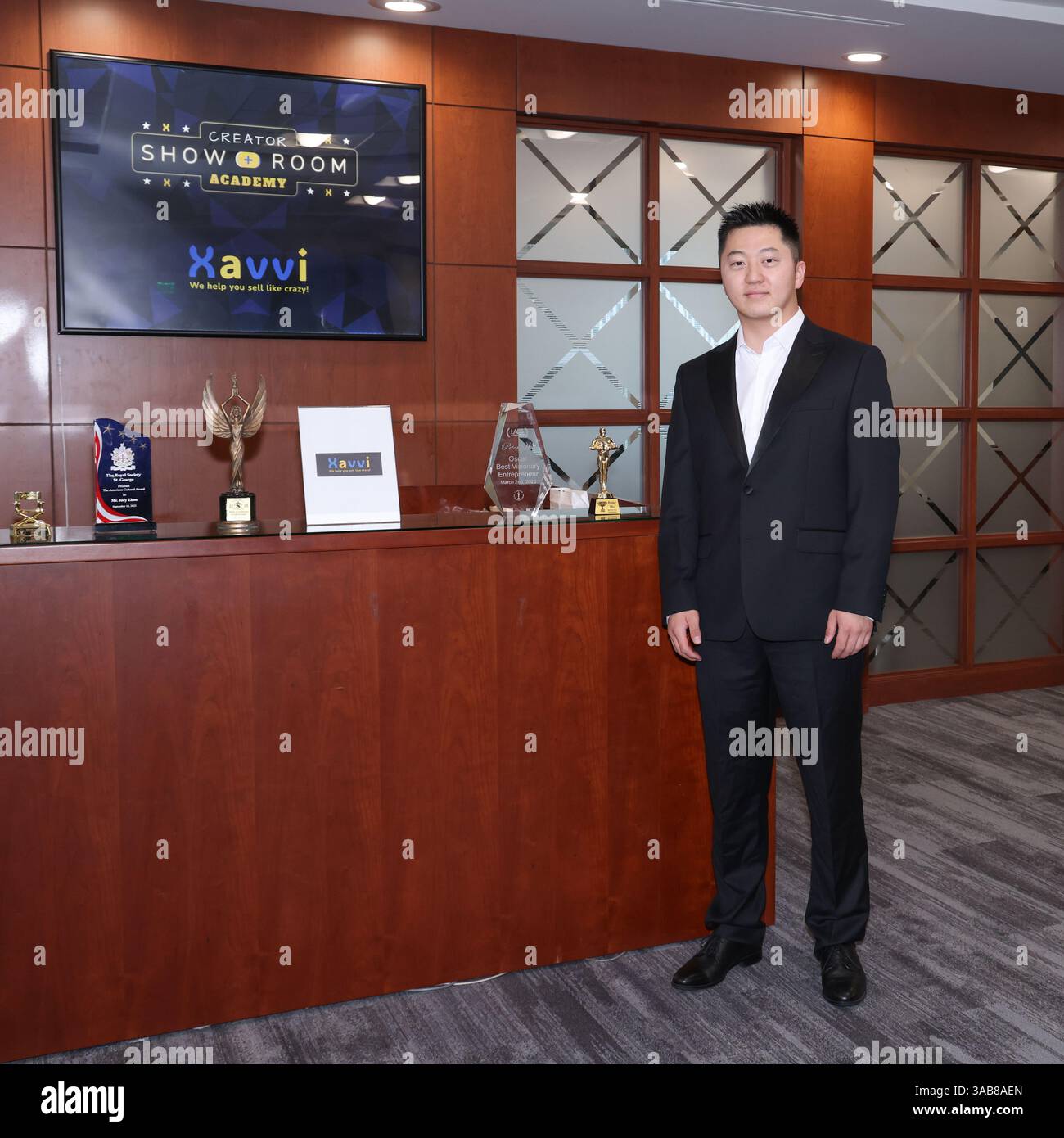 Los Angeles, California, USA. 31st March, 2025. Alexander Liu, co ...