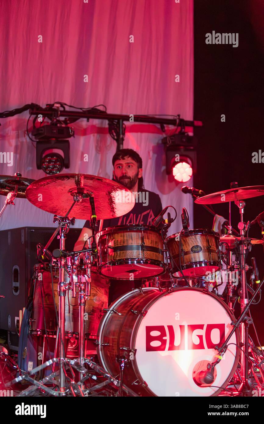 Milan, Italy. 02nd Apr, 2025. Aimone Romizi during Bugo the final ...