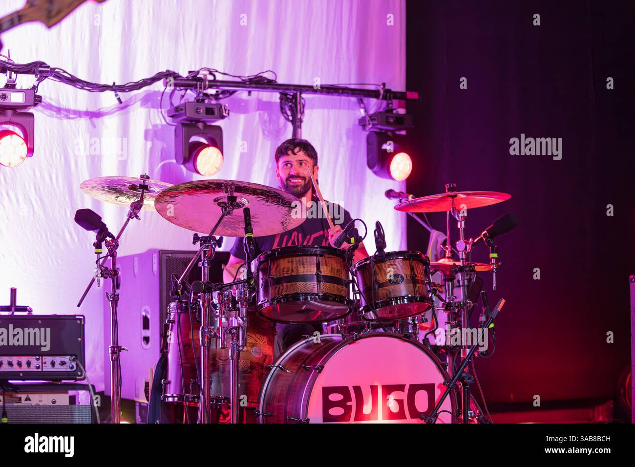 Milan, Italy. 02nd Apr, 2025. Aimone Romizi during Bugo the final ...
