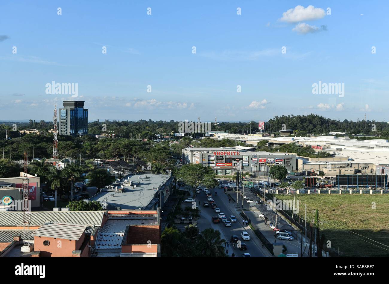 Lusaka. 25th Mar, 2025. This photo taken on March 25, 2025 shows a view ...