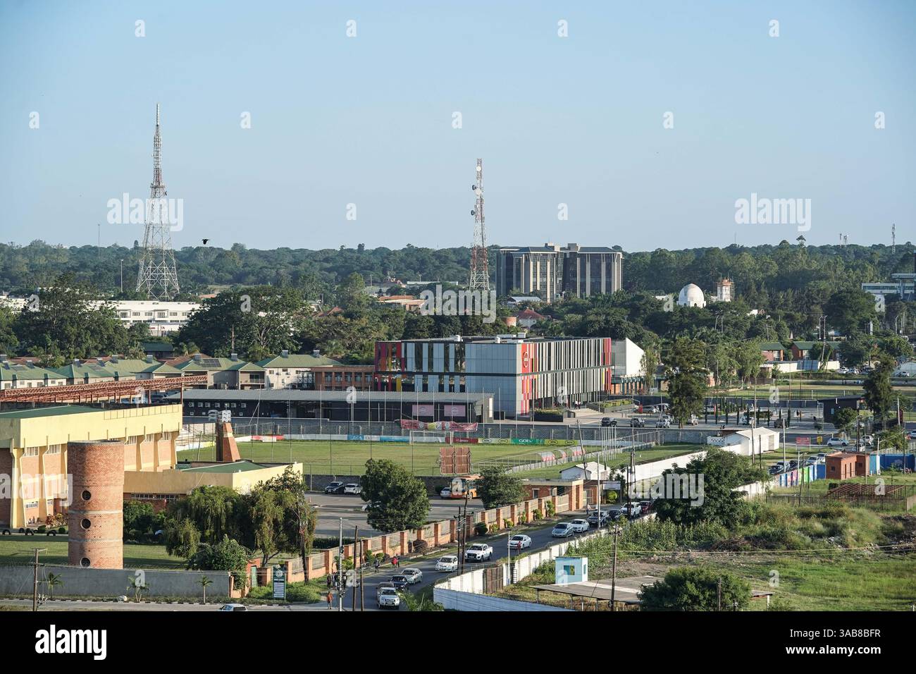 Lusaka. 25th Mar, 2025. This photo taken on March 25, 2025 shows a view ...