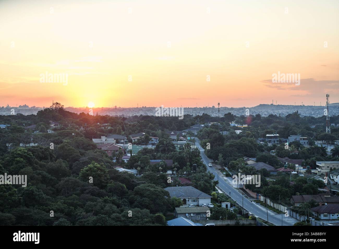 Lusaka. 25th Mar, 2025. This photo taken on March 25, 2025 shows a view ...