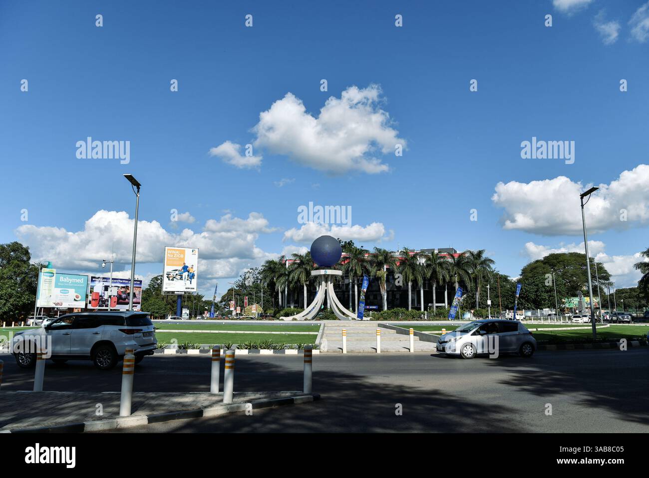Lusaka. 31st Mar, 2025. This photo taken on March 31, 2025 shows a view ...