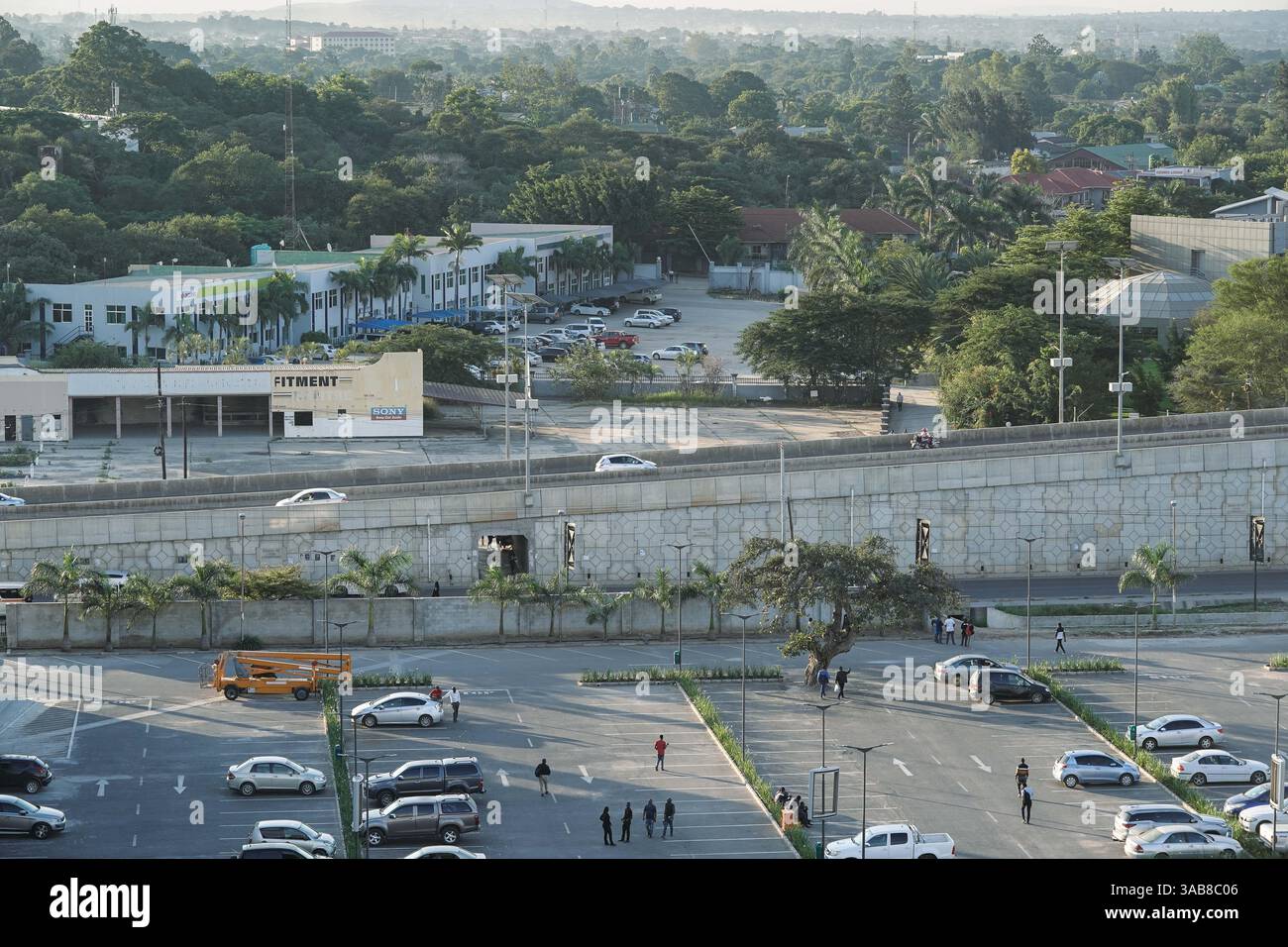 Lusaka. 25th Mar, 2025. This photo taken on March 25, 2025 shows a view ...