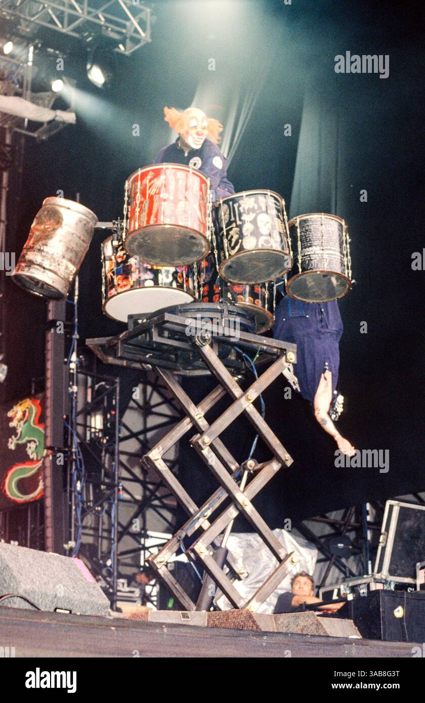 Slipknot at The Reading Festival 2002 Stock Photo - Alamy