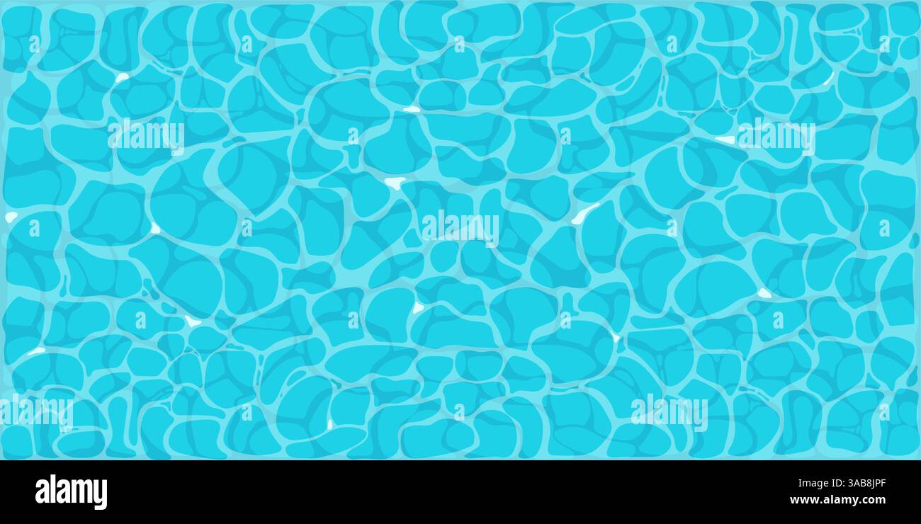 Deep ocean water ripple surface with gentle waves and sunlight ...