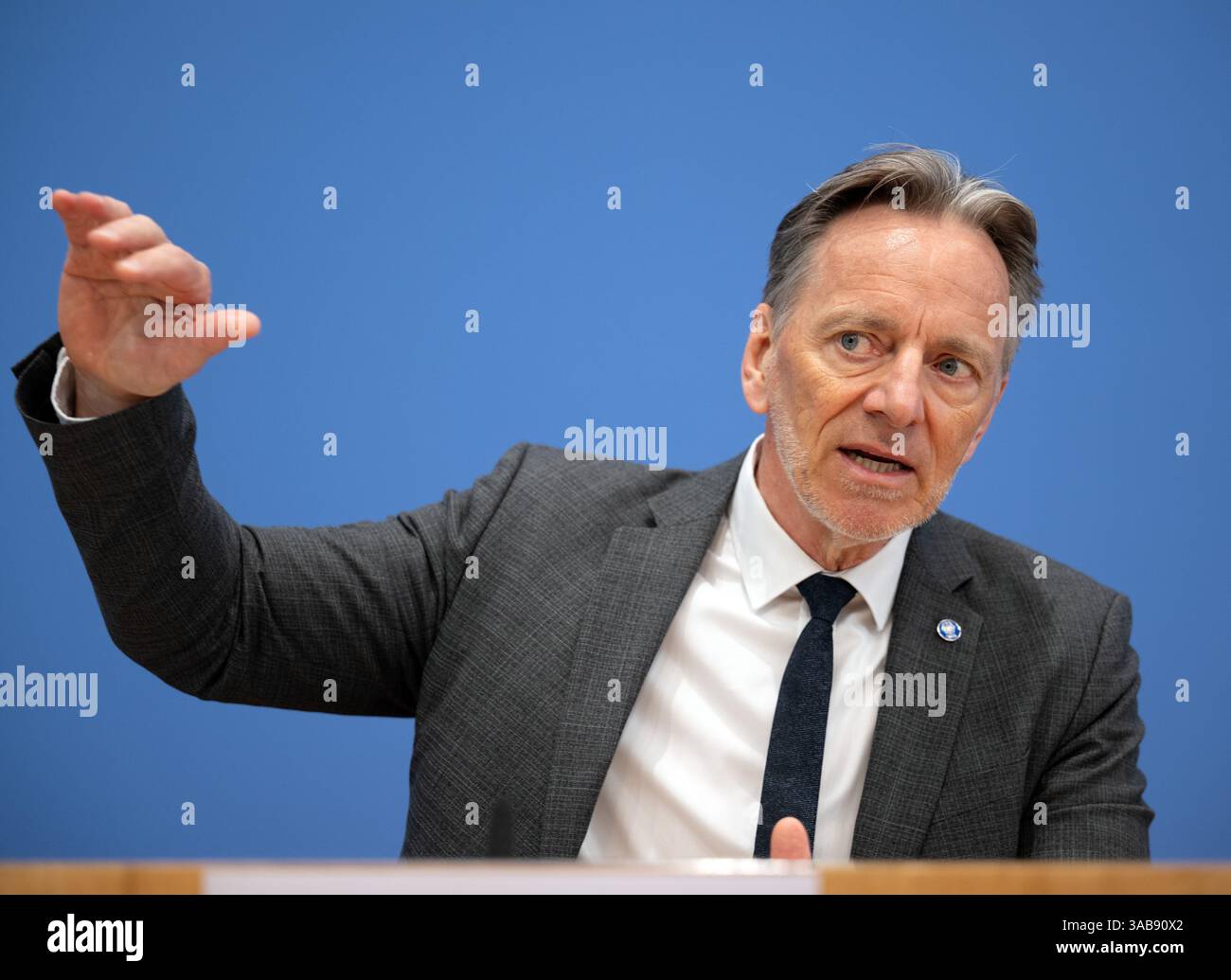 Berlin, Germany. 02nd Apr, 2025. Holger Münch, President of the Federal ...