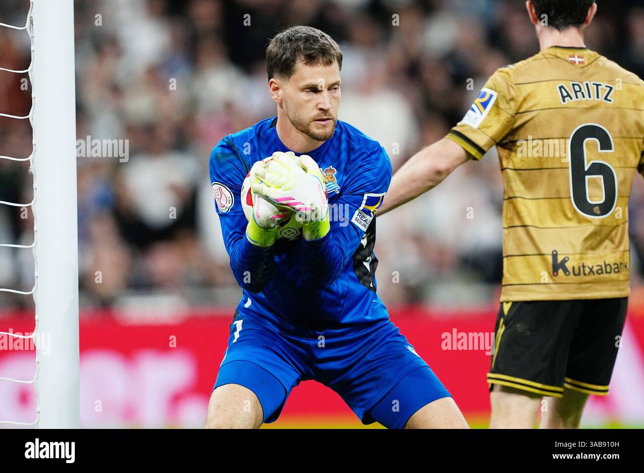 Alex Remiro of Real Sociedad during the Spanish Cup, Copa del Rey, Semi ...