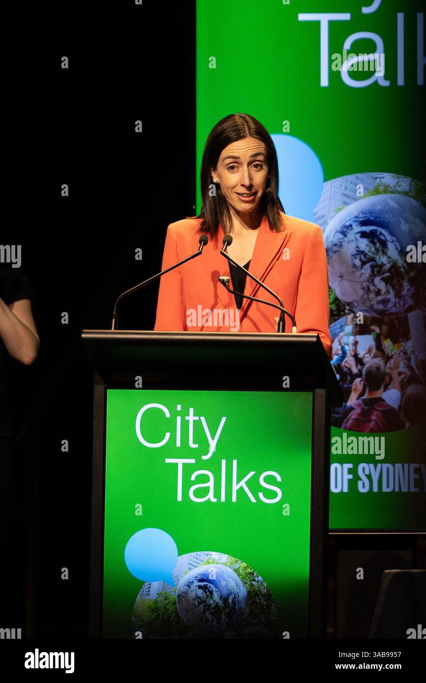 HOLLY RANSOM speaks during CityTalks: Climate and Nature Crisis at Town ...