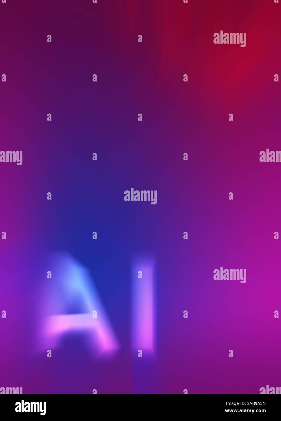 This eye-catching background features a vibrant gradient from blue ...