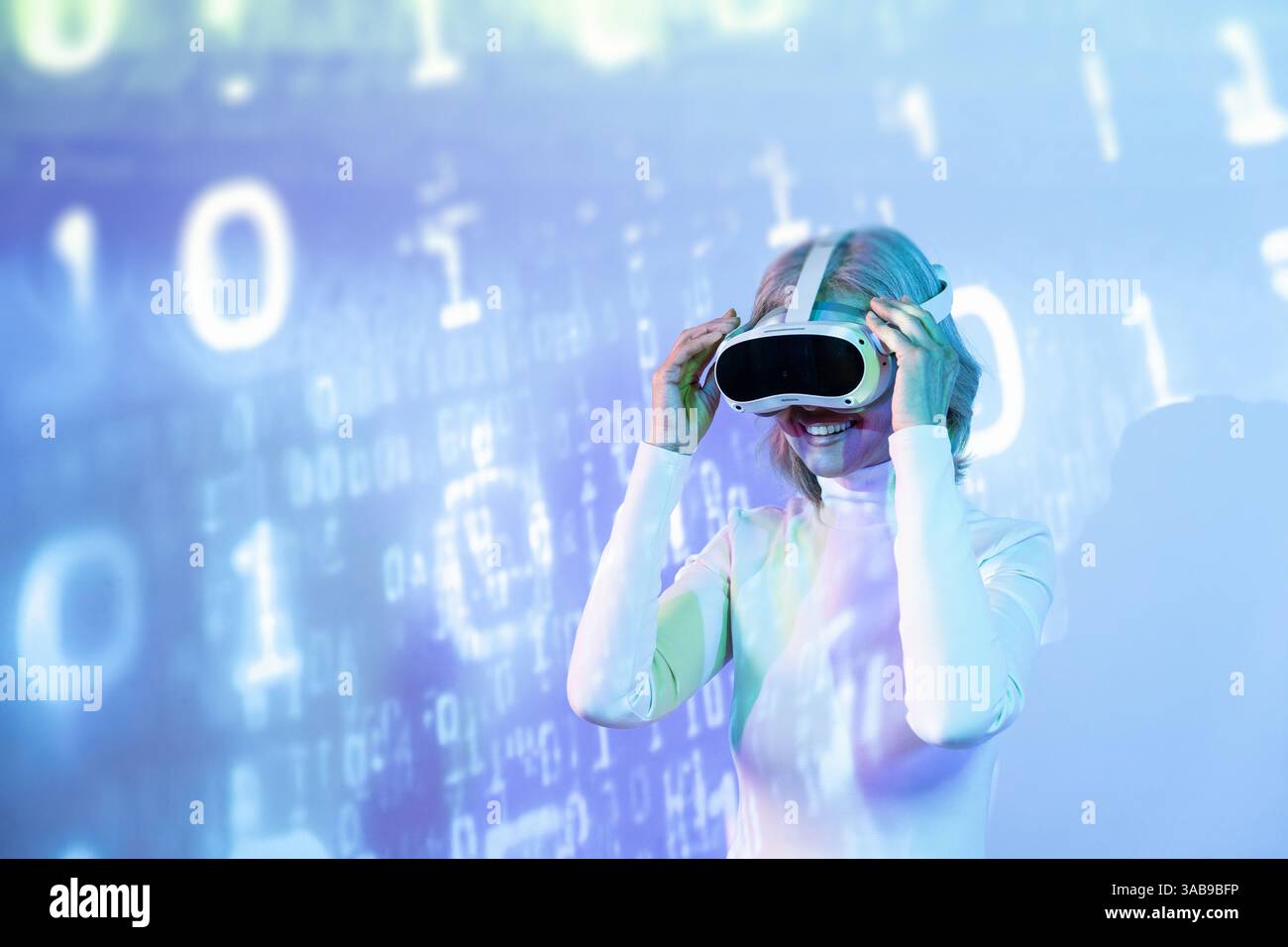 Metaverse digital avatar presence hi-res stock photography and images ...