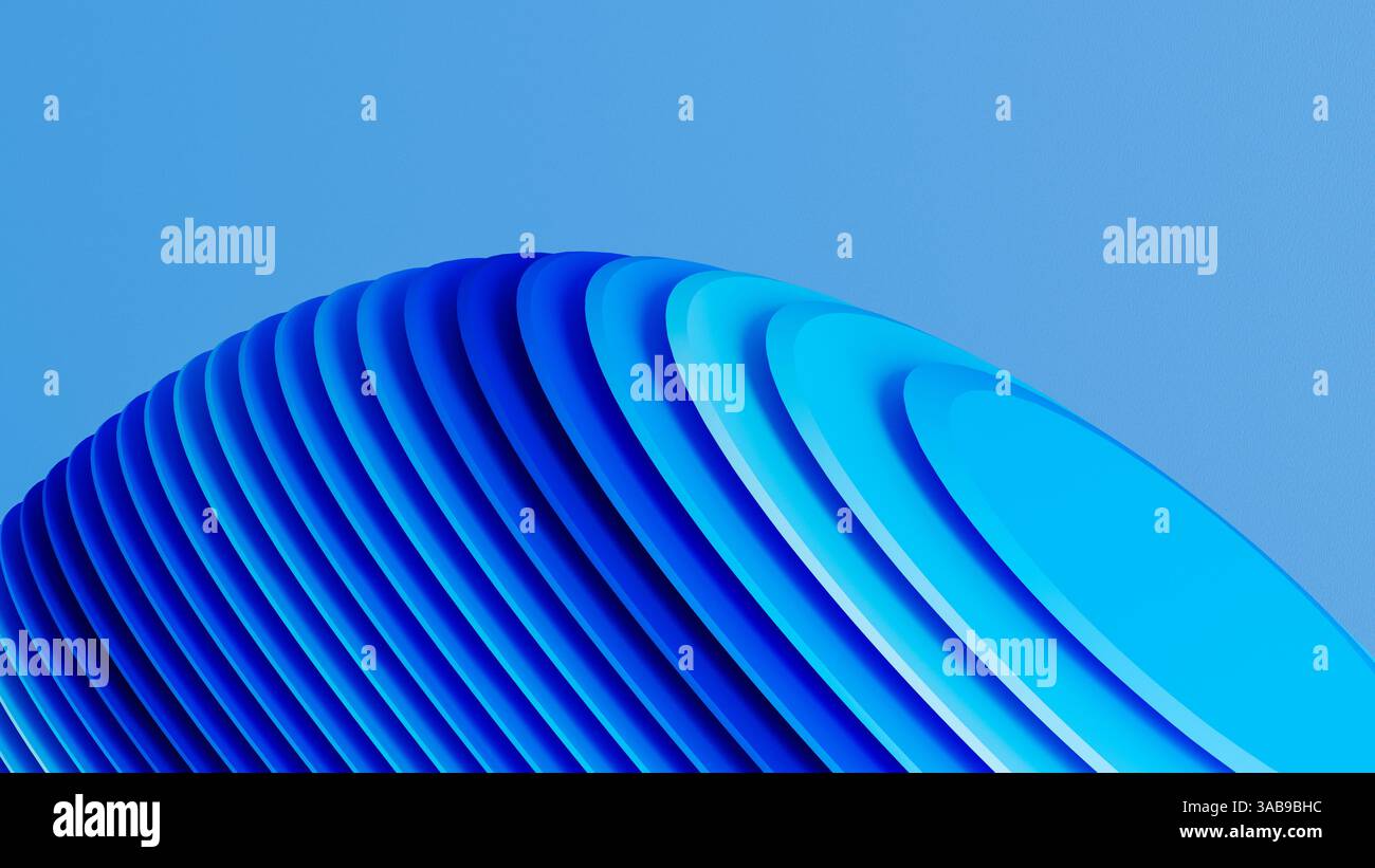 Colorful, flowing lines form a captivating abstract background ...