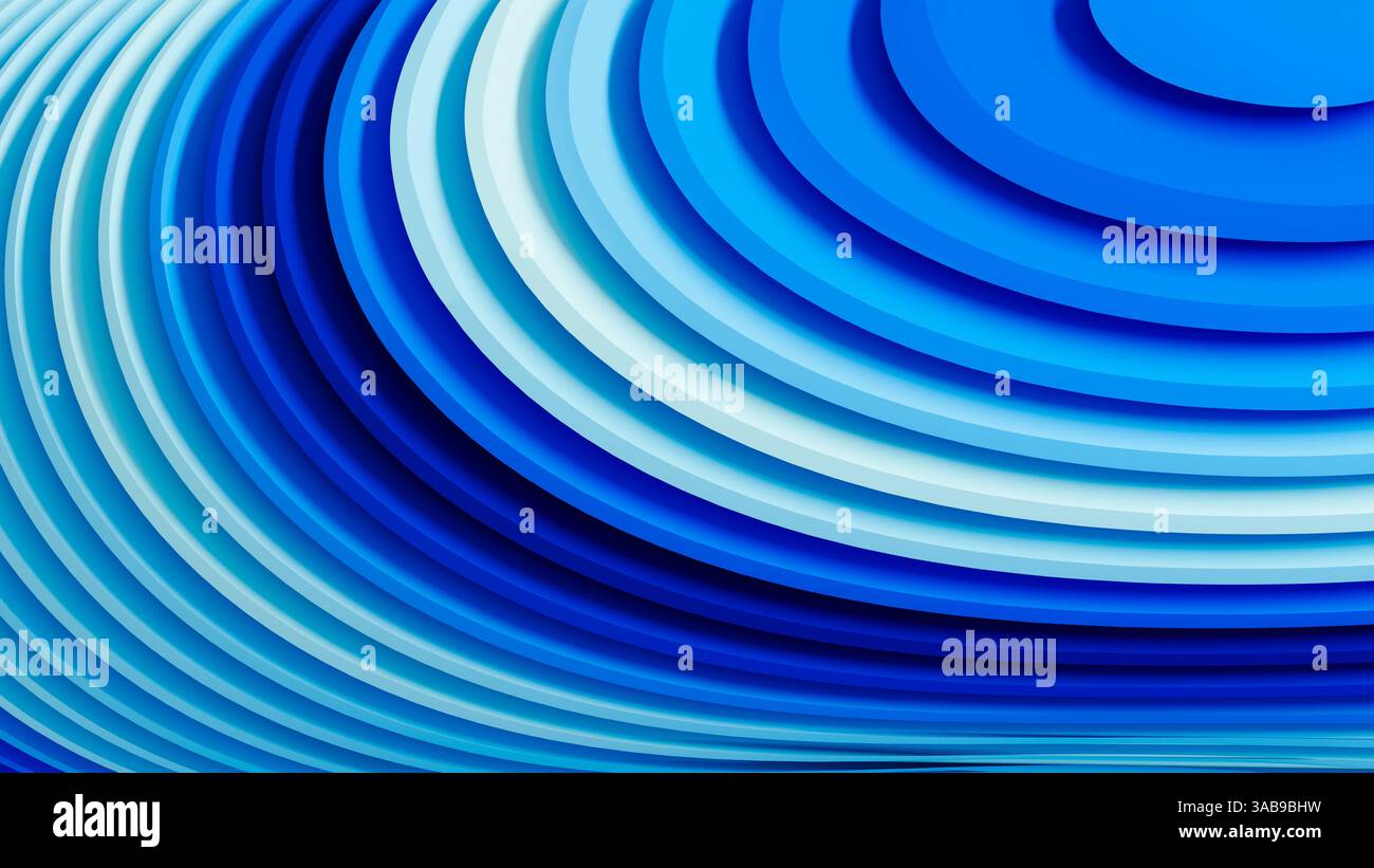 Colorful, flowing lines form a captivating abstract background ...