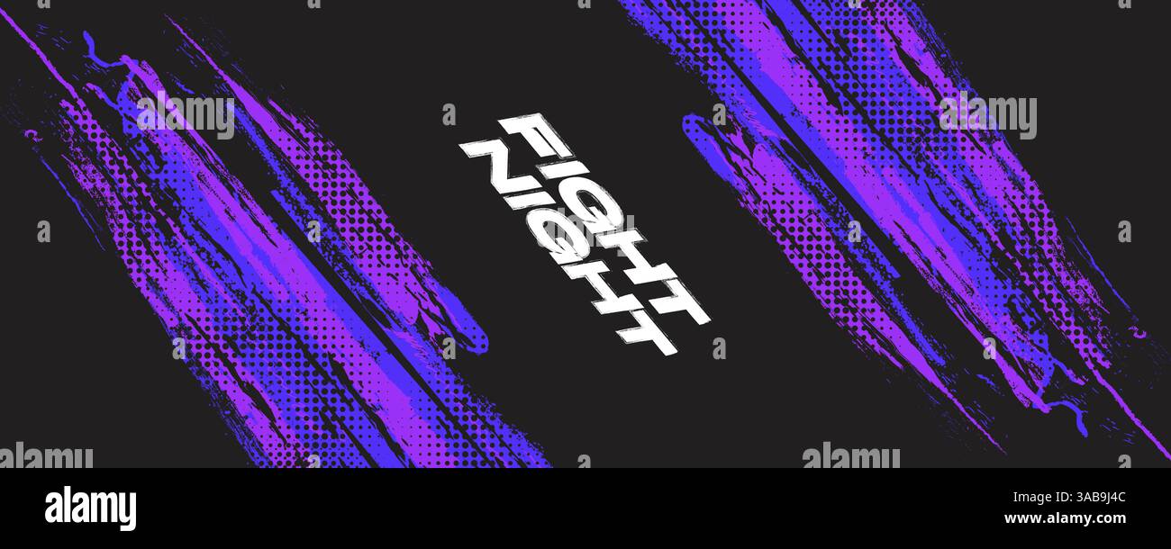 Abstract Sports Background with Black and Purple Brush Texture and ...