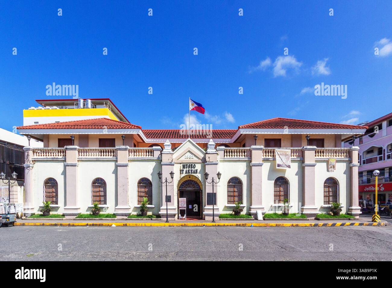 Facade of Museo it Akean in Kalibo, Aklan, Philippines, a cultural ...