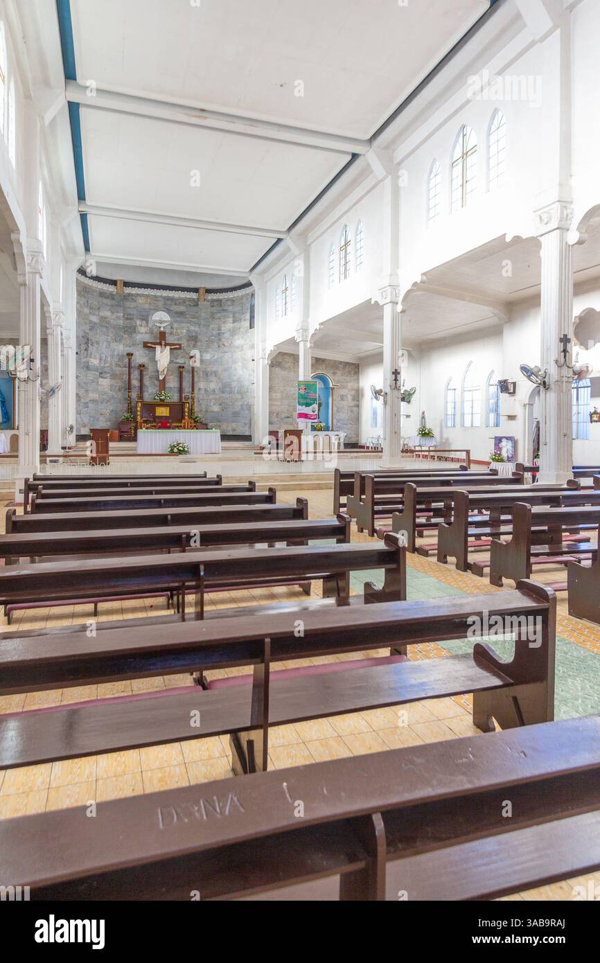 Historic old St. Joseph the Worker Parish Church, also known as ...