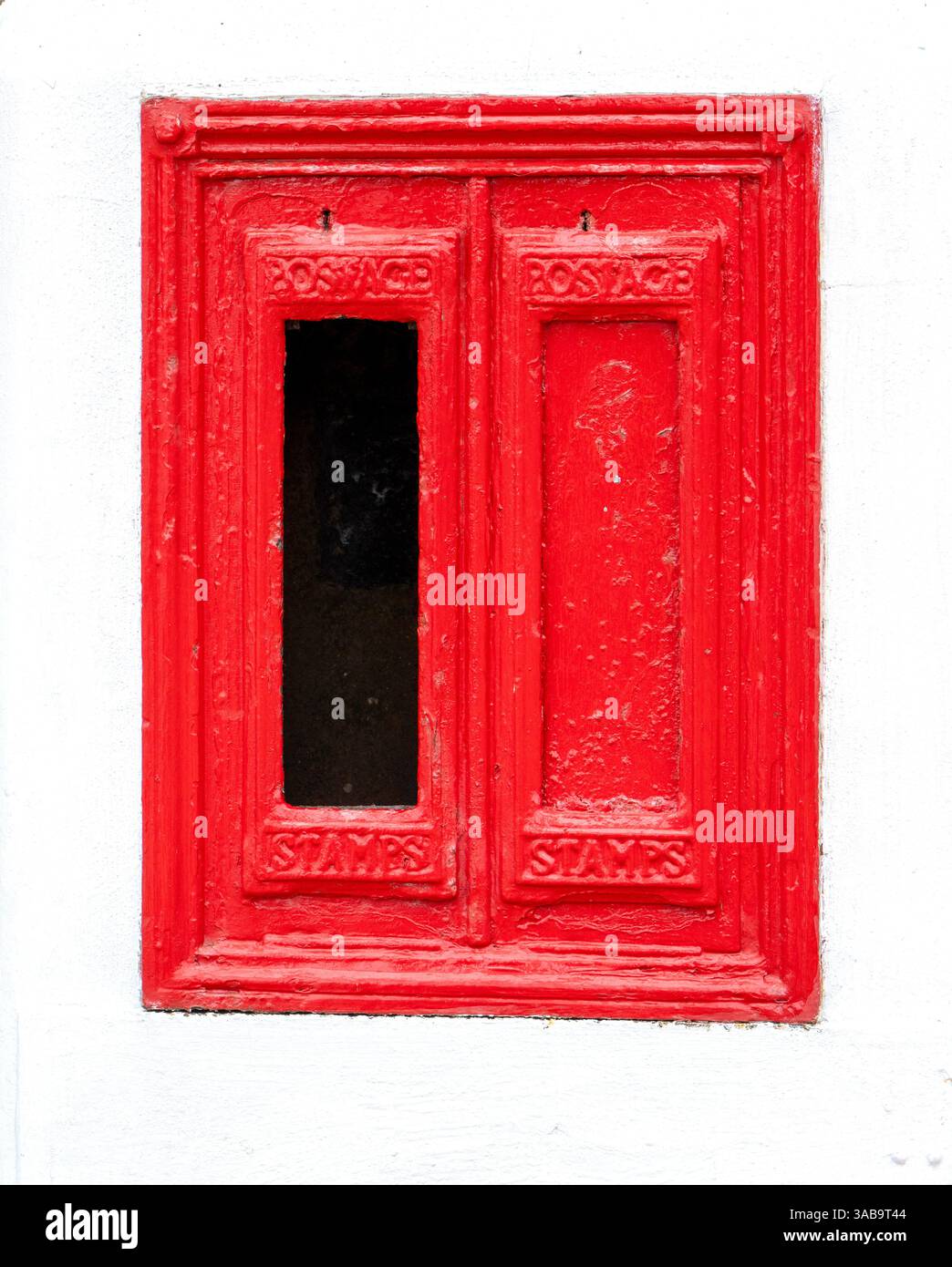 Victorian wall mounted type e stamp vending machine hi-res stock ...