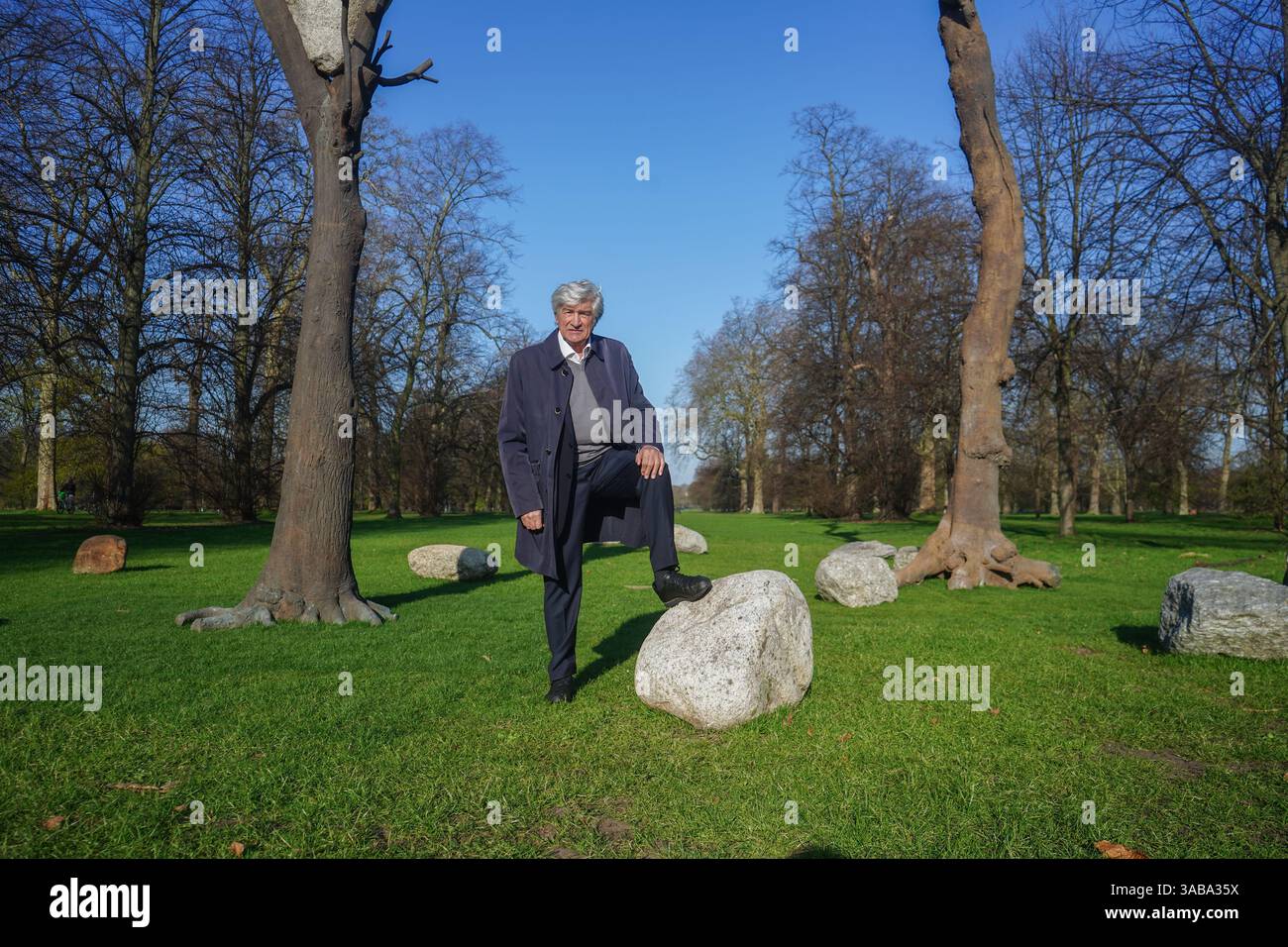 London, UK 2 April 2025. Image: Guiseppe Penone (pictured) with Ideas ...