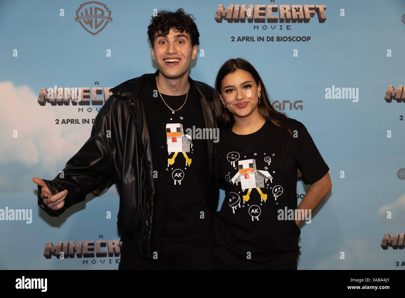A Minecraft Movie Premiere AMSTERDAM, NETHERLANDS - APRIL 1: Alex Klein ...