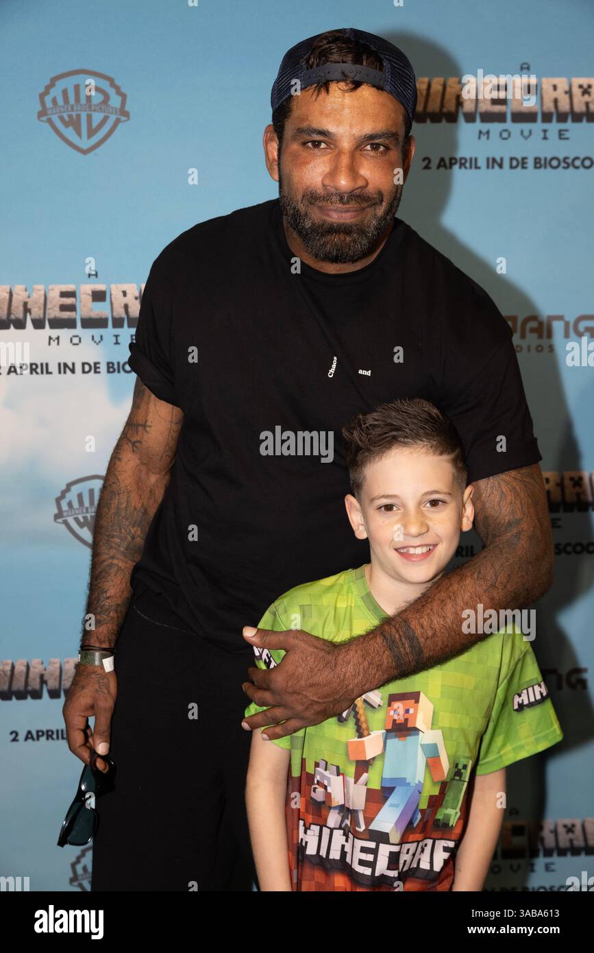 A Minecraft Movie Premiere AMSTERDAM, NETHERLANDS - APRIL 1: Edwin ...