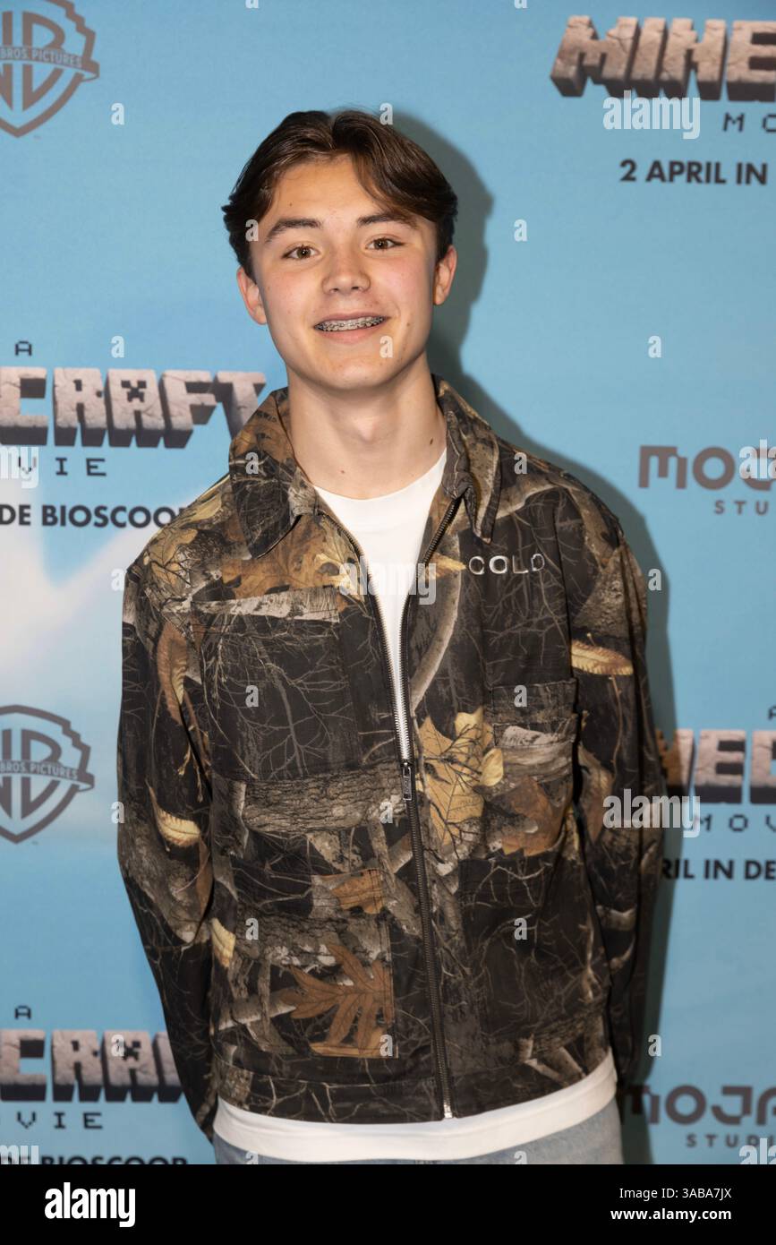 A Minecraft Movie Premiere AMSTERDAM, NETHERLANDS - APRIL 1: Danny ...