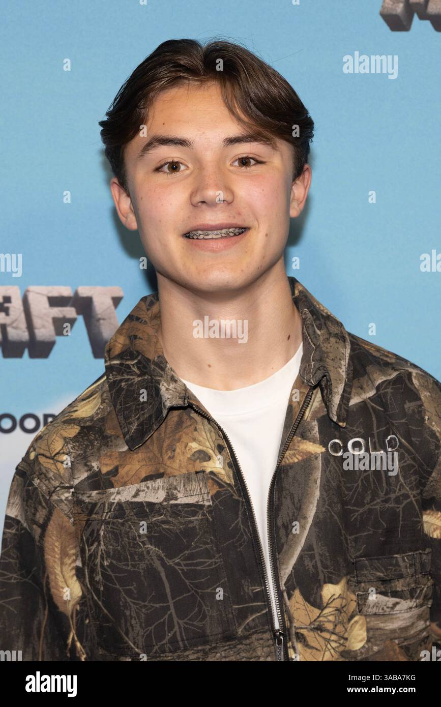 A Minecraft Movie Premiere AMSTERDAM, NETHERLANDS - APRIL 1: Danny ...