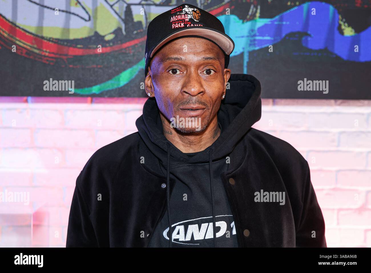 LAS VEGAS, NEVADA, USA - APRIL 01: American former basketball player ...