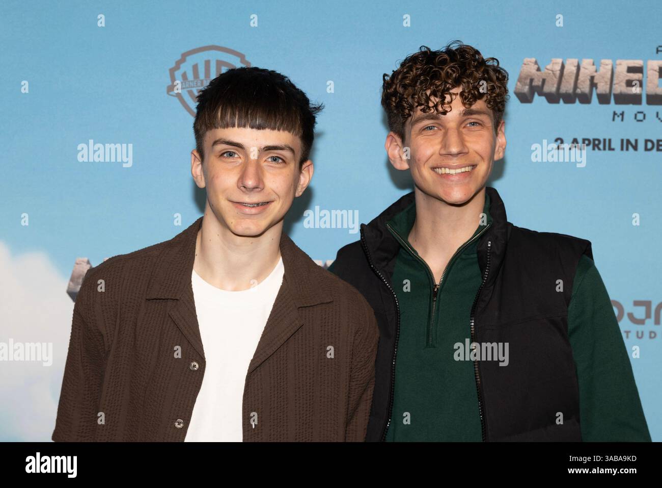 A Minecraft Movie Premiere AMSTERDAM, NETHERLANDS - APRIL 1: Jayden ...