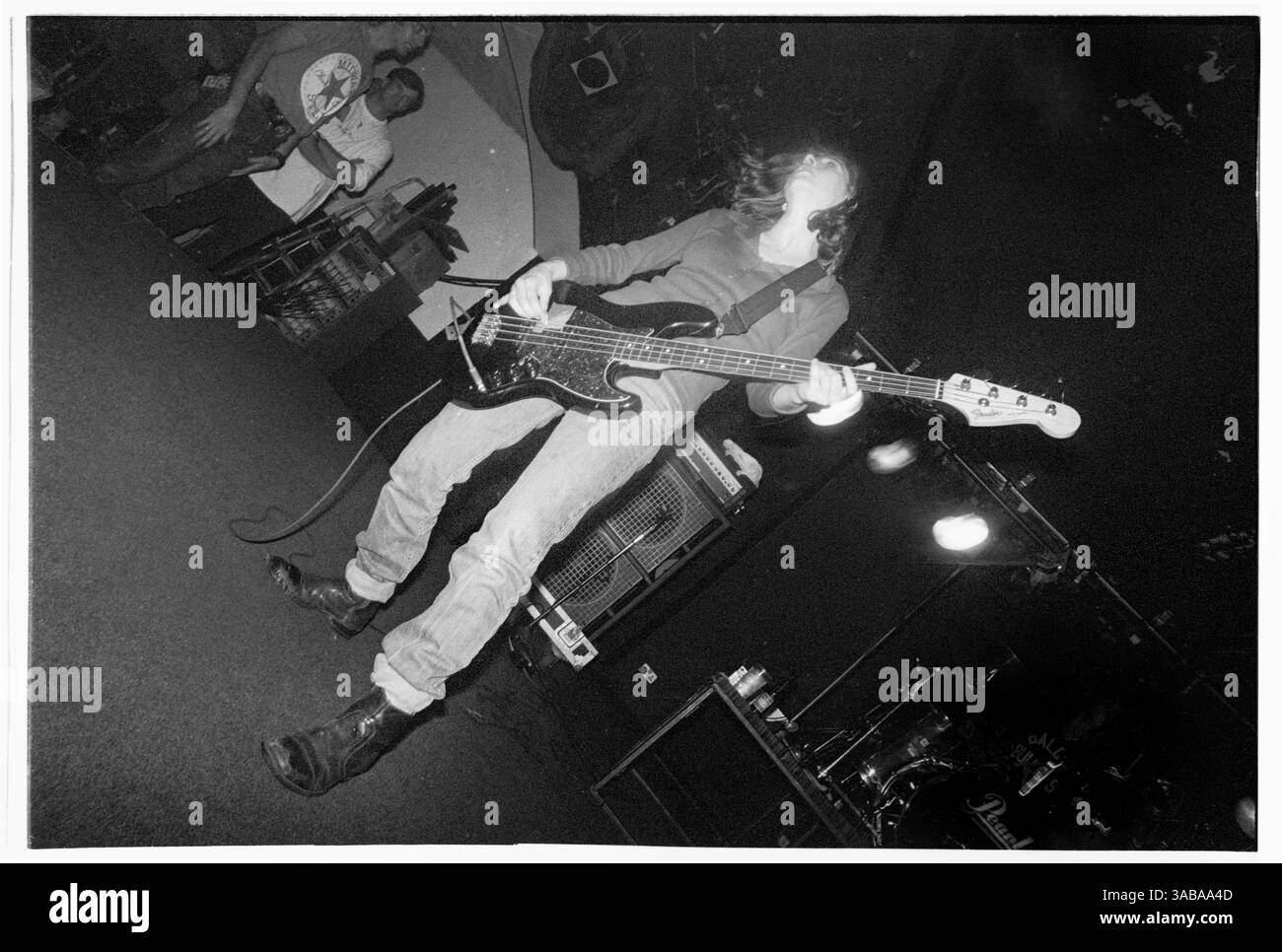 BABES IN TOYLAND, CONCERT, 1993: Maureen Herman the bass player with ...