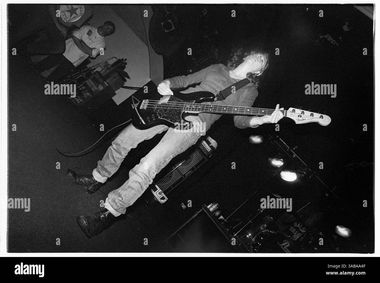 BABES IN TOYLAND, CONCERT, 1993: Maureen Herman the bass player with ...