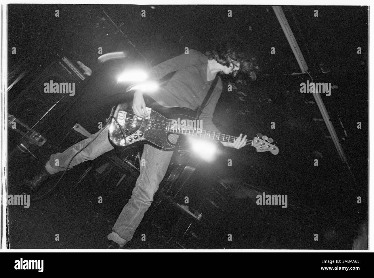 BABES IN TOYLAND, CONCERT, 1993: Maureen Herman the bass player with ...