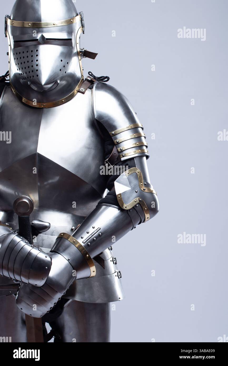 Full Suit of Fourteenth Century Knight's Plate Armor. Impressive ...