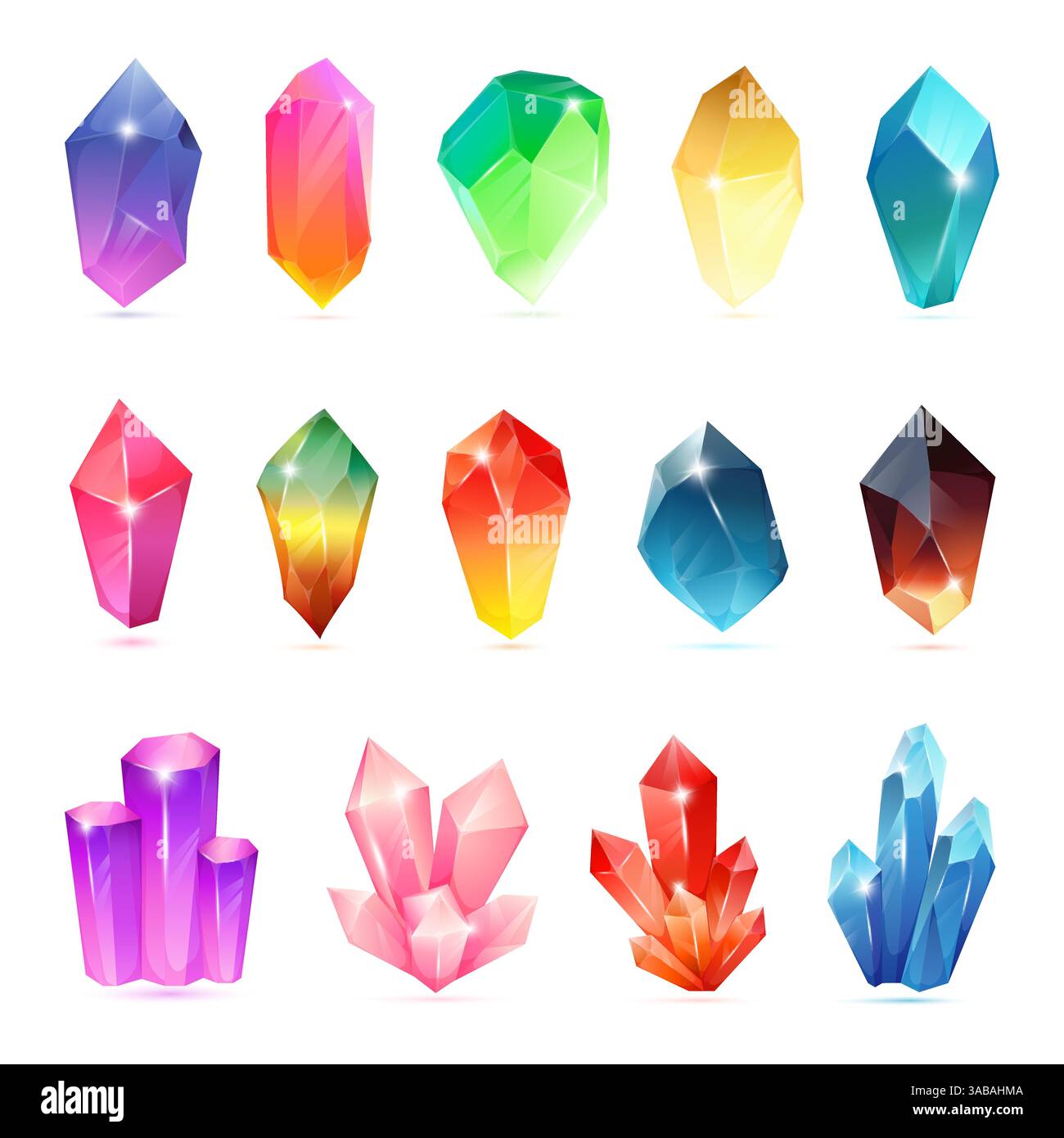 Glass semiprecious Stock Vector Images - Alamy