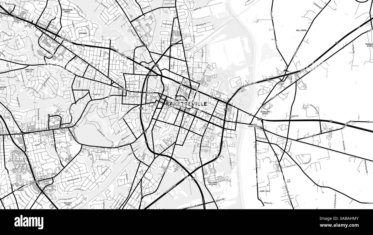 Fayetteville neighborhoods hi-res stock photography and images - Alamy