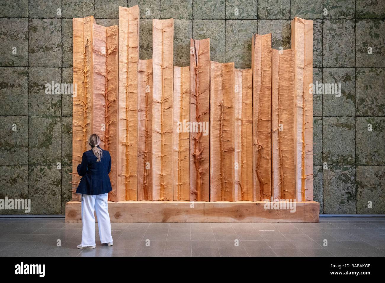 London, UK. 2 April 2025. ‘Alberi libro (Book Trees), 2017, at the ...