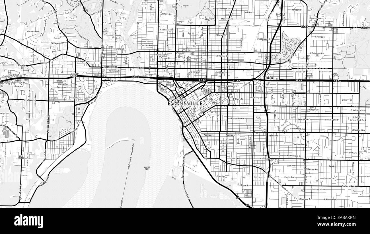 Map urban planning Black and White Stock Photos & Images - Alamy